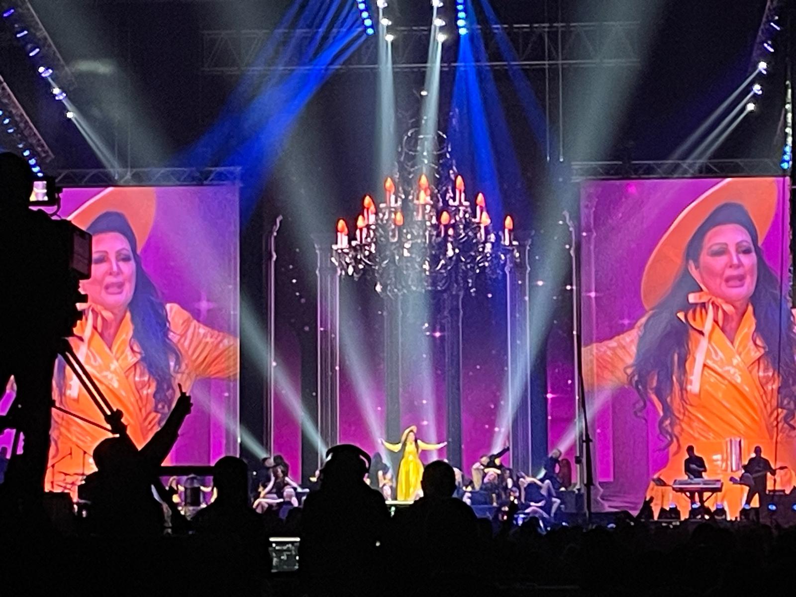 Dragana Mirković -deo koncerta posvetila pokojnim kolegama