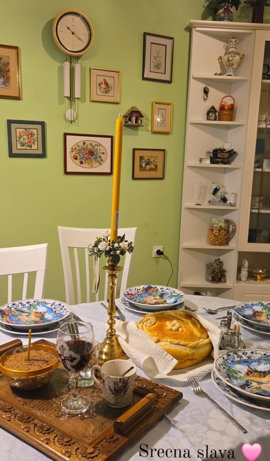Slava Sveti Jovan u domu Dragana Stojkovića Bosanca (FOTO)