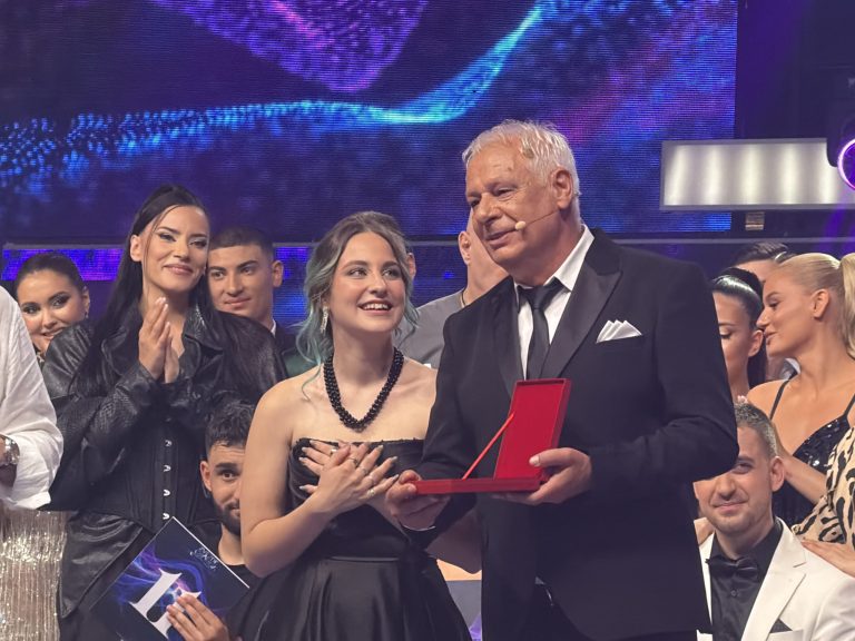 Tamara Danilović van sebe nakon pobede u Zvezdama Granda